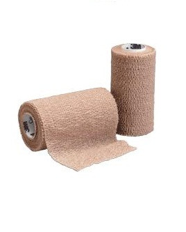 3M Coban Self Adherent Wrap, Tan, Light Weight, Latex, Sterile, 6" x 5 ...