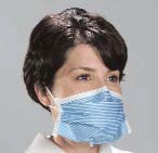 Alpha ProTech PFL Earloop Face Masks with Magic Arch Supports, Blue ...