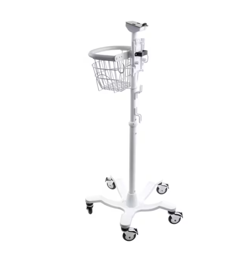 Mobile Stand , with basket, Spot Vital Signs - Medex Supply
