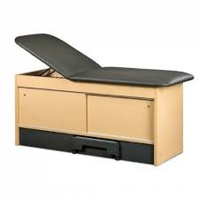 Clinton 9777 Step-Up Table with 2 Sliding Doors, 30" wide - Medex Supply