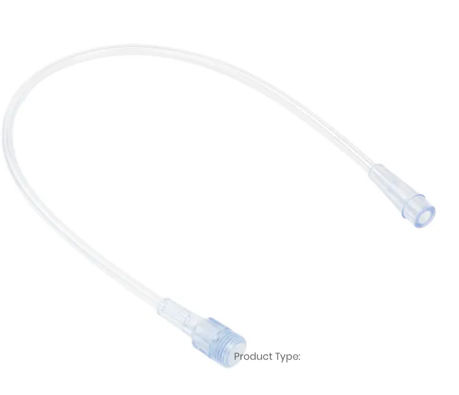 Oxygen Humidifier Straight Connector - Medex Supply