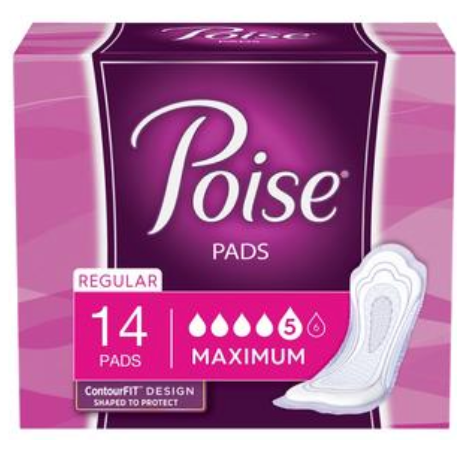 Kimberly Clark Poise Ultra With Side Shields, Superabsorbent, Discreet ...