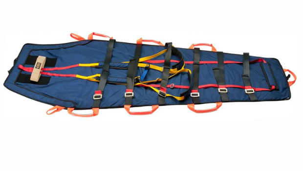 Traverse Rescue Stretcher (TRS) 79 1/2 in Lg, 33 in Wd, Blue, 550 lb Wt ...