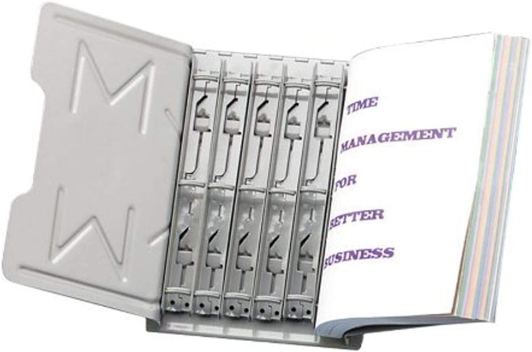 Martin Yale 966RS3G Master Catalog Steel Rack Starter Set, Gray, 6 ...