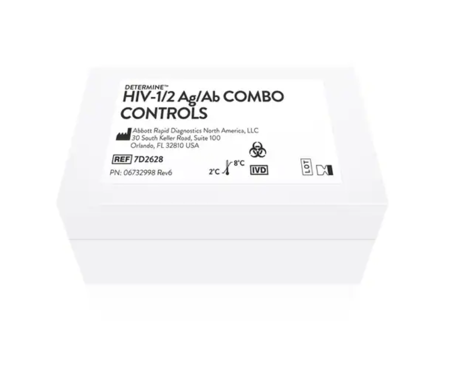 Abbott Determine HIV-1/2 Ag/Ab Combo, External Controls Kit 1.5ml vl ...