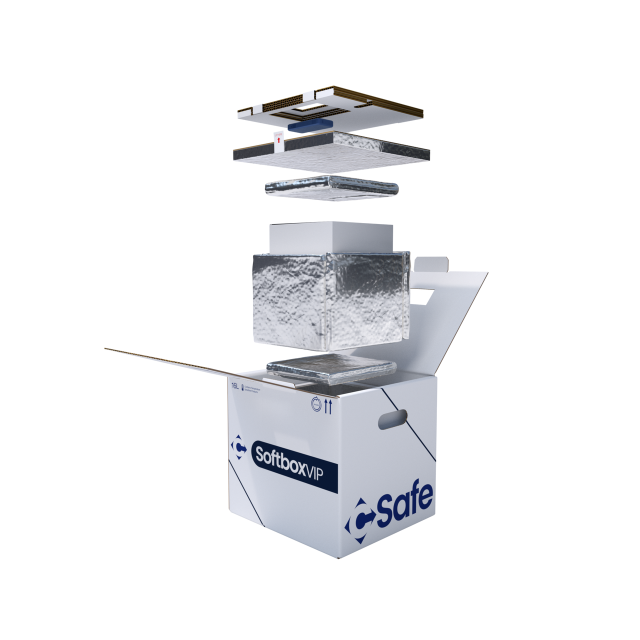 Softbox VIP 35L Frozen (Dry Ice