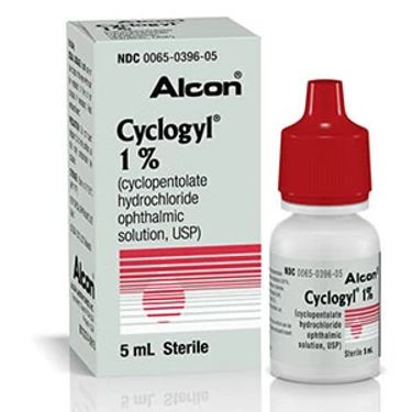 CYCLOGYL (cyclopentolate hydrochloride ophthalmic solution, USP), 1% ...