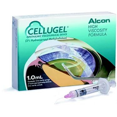 Cellugel Ophthalmic Viscosurgical Device, 1.0 mL - USA - Medex Supply