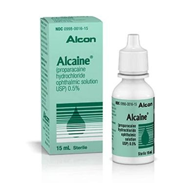 Alcaine (proparacaine hydrochloride ophthalmic solution USP), 0.5% - 15 ...