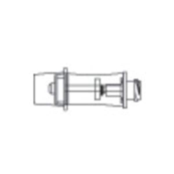 Spinning Spiros Closed Male Luer, Red Cap, 50/Cs - Medex Supply