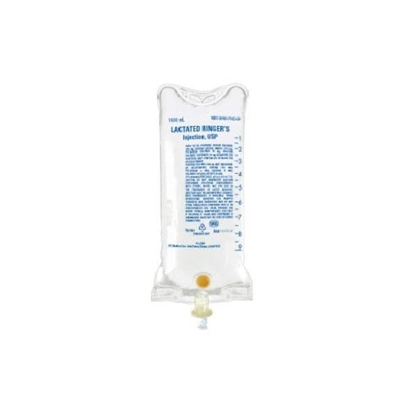 Lactated Ringer's Injection, USP, 1000 mL, 12/Cs - Medex Supply