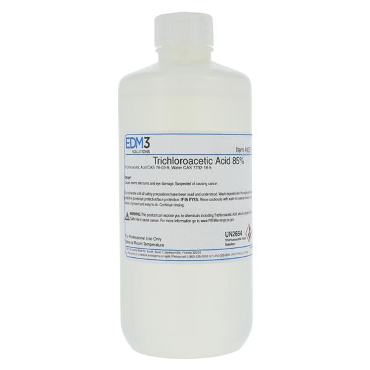 Trichloroacetic Acid 85% 16oz Ea - Medex Supply Trichloroacetic Acid 85% 16oz Ea - Medex Supply