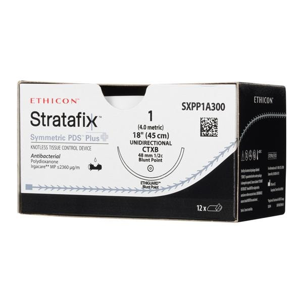 Stratafix Symmetric PDS Plus Suture 1 18" PDO/Trclsn Mnflmnt CTXB Vio ...