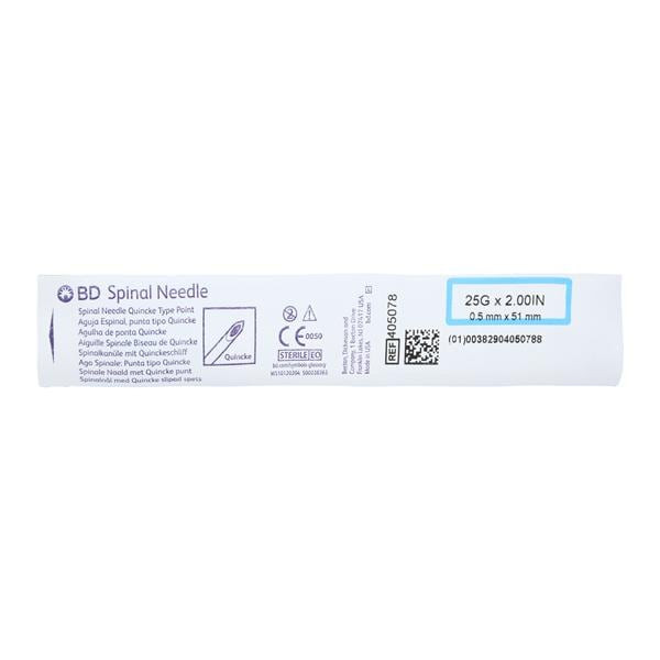 Quincke Spinal Needle 25g 2" - Medex Supply