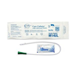 Urethral Catheter Cure Medical® Straight Tip Uncoated PVC 14 Fr. 16 ...