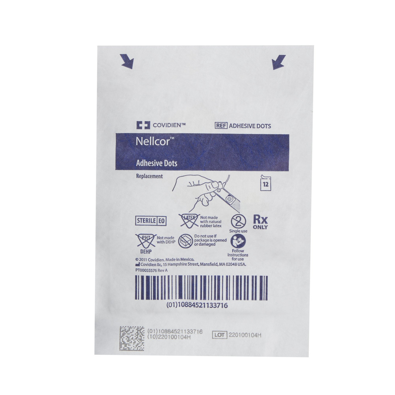 SpO2 Sensor OxiMax Foot Multiple Users Single Patient Use, MAXN - Medex ...