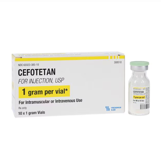 Cefotetan Injection 1gm/vl Powder Vial 10/Pk - Medex Supply