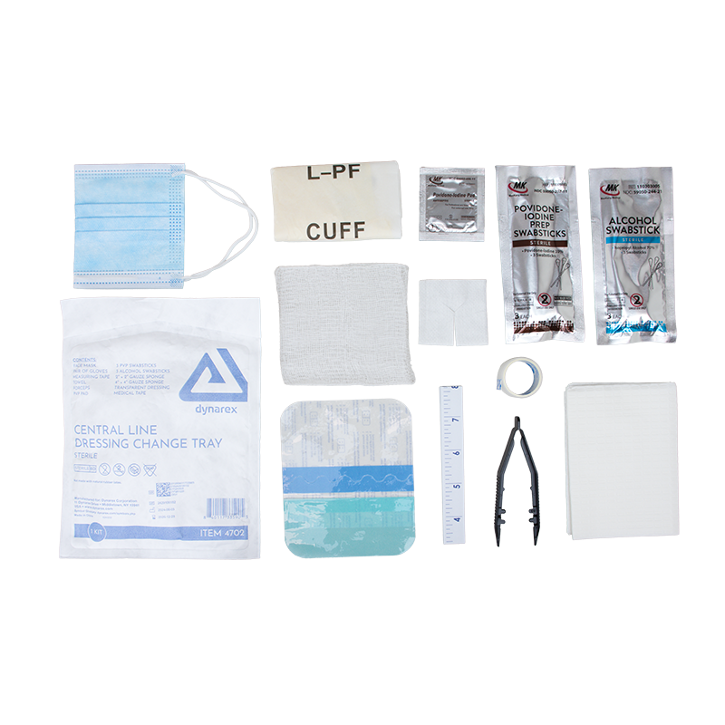 Dynarex Central Line Dressing Kit 20/cs - Medex Supply