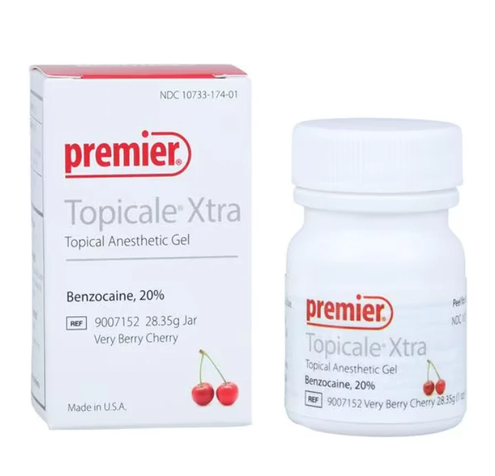Topicale Xtra Topical Anesthetic Gel Very Berry Cherry 20% Benzocaine ...