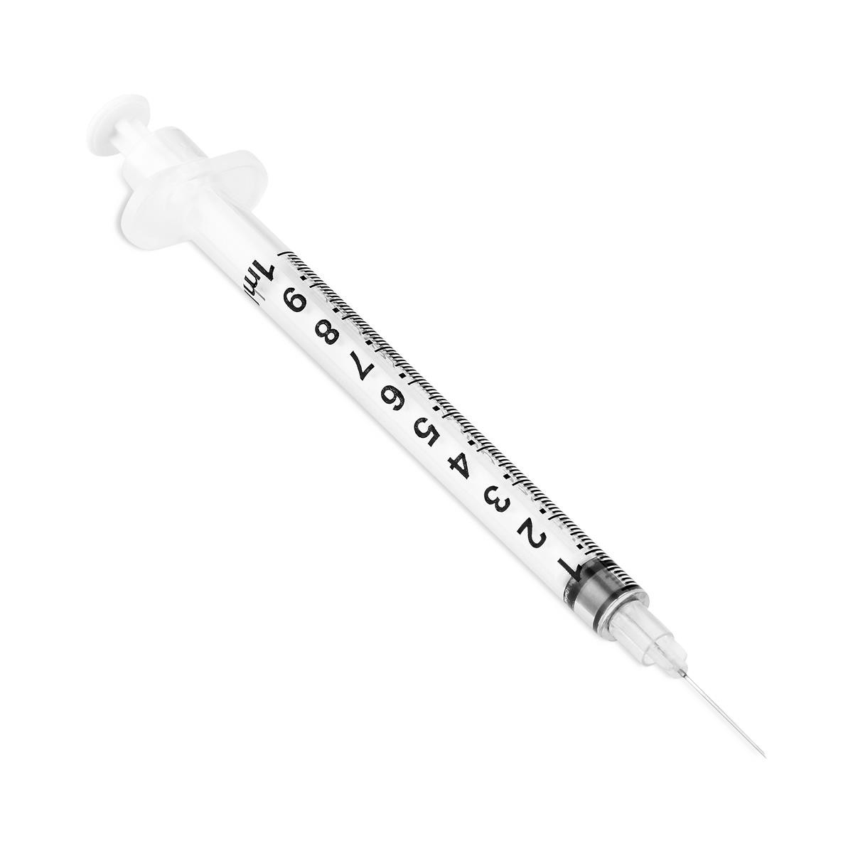 Allergy Syringe/Needle 27g x 1/2" 1cc Conventional Low Dead Space 1000 ...