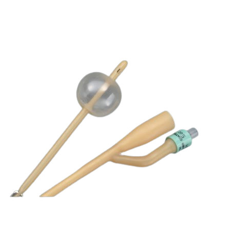 Catheter Foley Lubricath 20Fr 30cc 2-Way 12/Case - Medex Supply