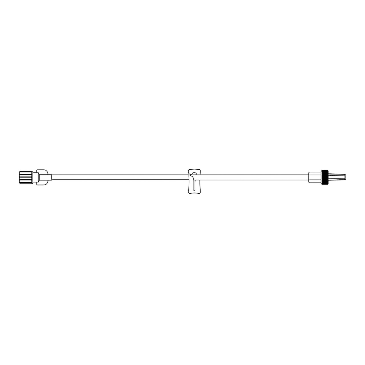 IV Extension Set McKesson Small Bore 36 Inch Tubing Without Filter ...