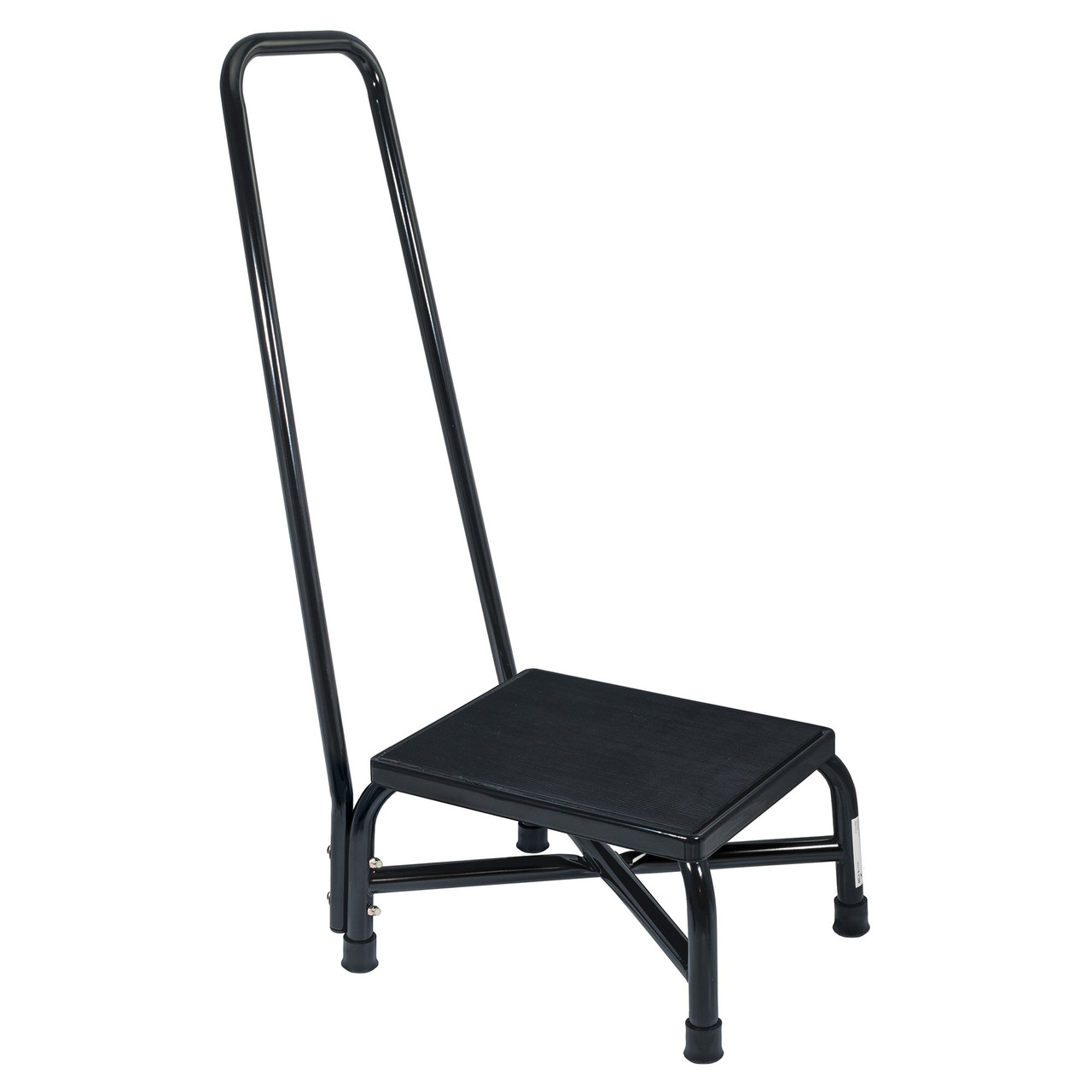 Step Stool with Handrail McKesson Bariatric 1 Step Powder Coated Steel ...