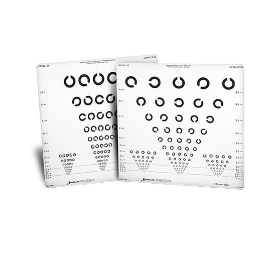 8 Position Landolt "C" Wall Chart for - Medex Supply