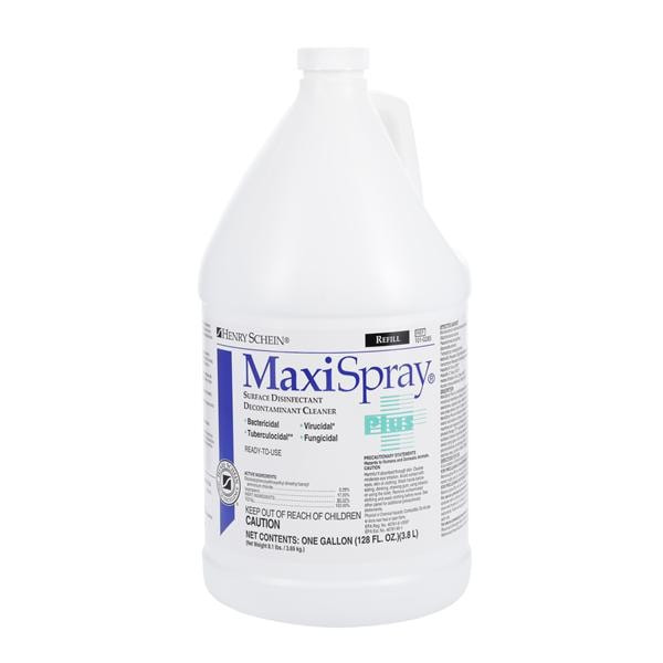 Henry Schein Disinfectant Solution MaxiSpray Plus 1 Gallon, 13-7400 ...