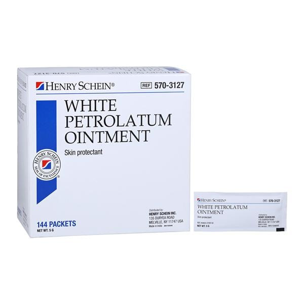 Henry Schein Ointment Petrolatum White Packet 144/Bx, HS-1140 - Medex ...