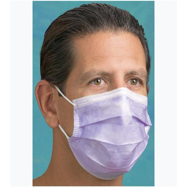 Henry Schein Criterion Earloop Mask ASTM Level 3 Lavender, 5702047 ...