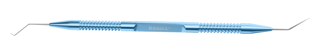 Rumex Chang Chopper, Double-Ended, RHD, Length 125 mm, Round Titanium ...