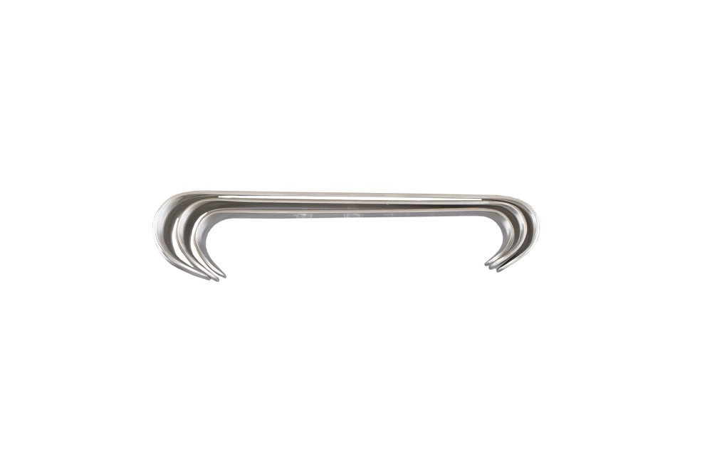 MILTEX ROUX Retractor, 6-1/4" (157mm), Medium, Double-Ended, 1" & 1-3/8 ...
