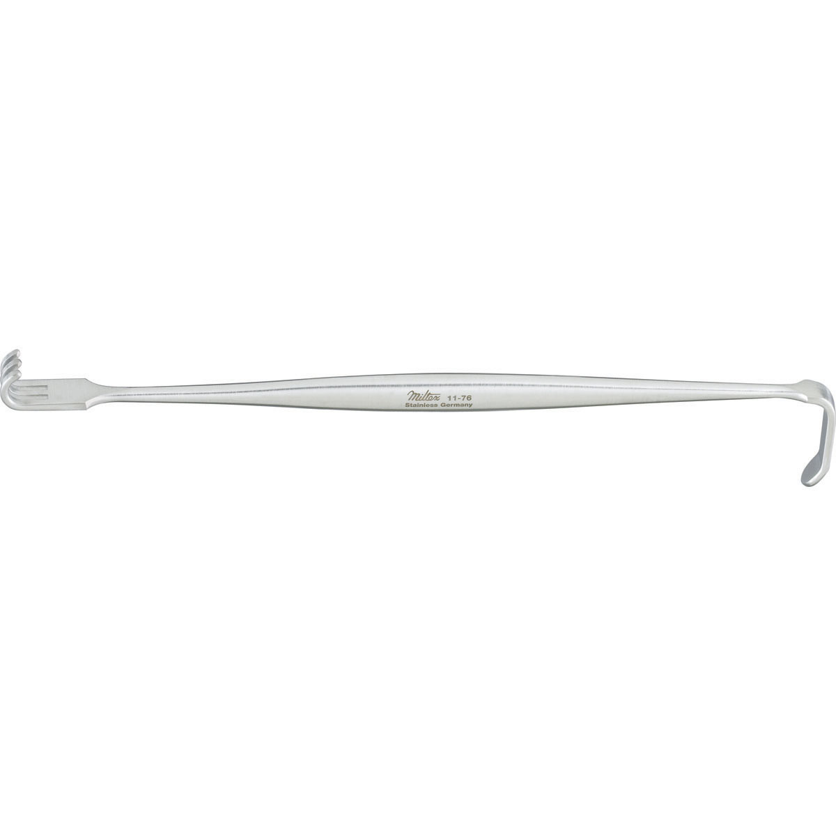 SENN Retractor, 6-3/8" (16.2cm), Double-Ended, 3 Blunt Prongs, 11-76 ...