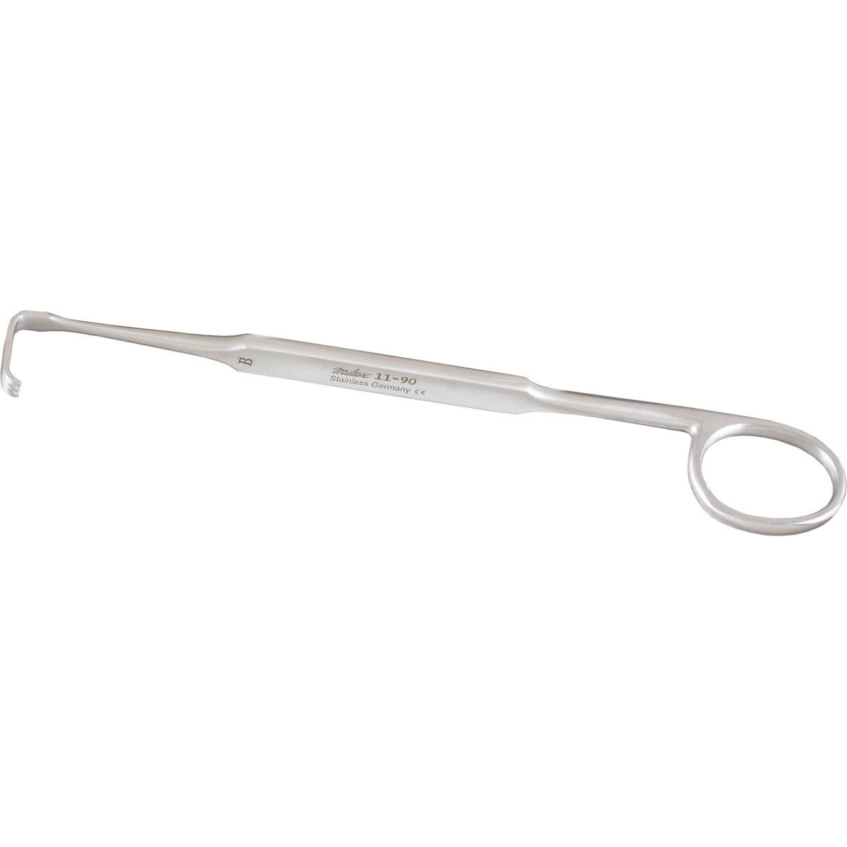 MEYERDING Finger Retractor, 7" (17.8 cm), style B., blade 3/16" (.48 cm ...