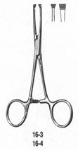 Miltex Baby Allis Tissue Forceps, 5-1/2" (141Mm), 4 X 5 Teeth, 4.3Mm ...
