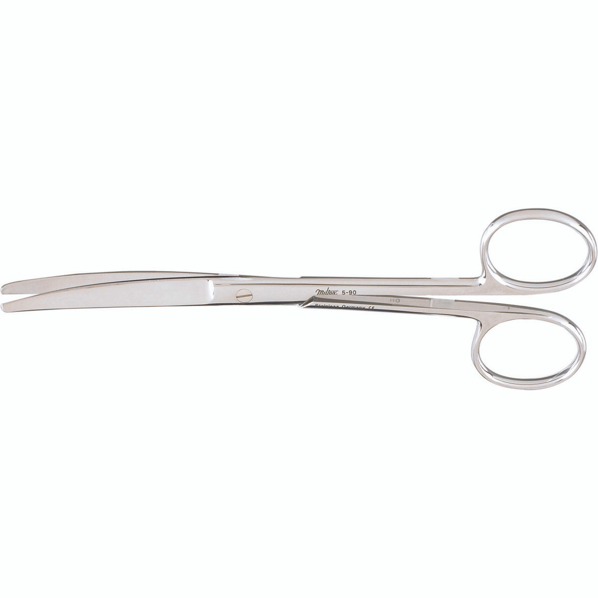 Delicate Pattern Lightweight Operating Scissors, Curved, 5-1/2", Blunt ...