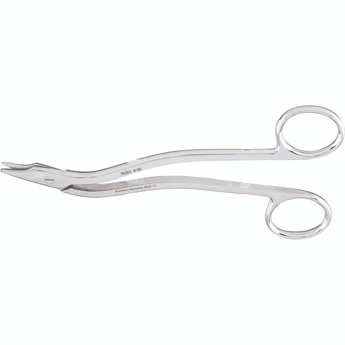 Heath Suture Scissors, 6-1/8" (154 Cm), Serrated Blade, 9-96 - Medex Supply