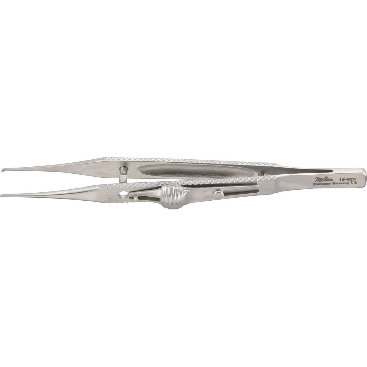 Miltex Kirby Fixation Forceps, 4" (102Mm), Straight, 1 X 2 Teeth, With ...