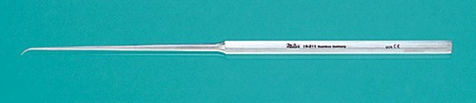 Miltex Rosen Pick Curved 6-1/2" (16.5 Cm), Curved 1.5 Mm From Tip, 19 ...