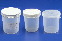 5 oz. Snap Lid Specimen Container, 300/Case - Medex Supply