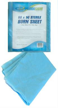 Prima Care Sterile Burn Sheet, 60" x 96", 120/cs - Medex Supply