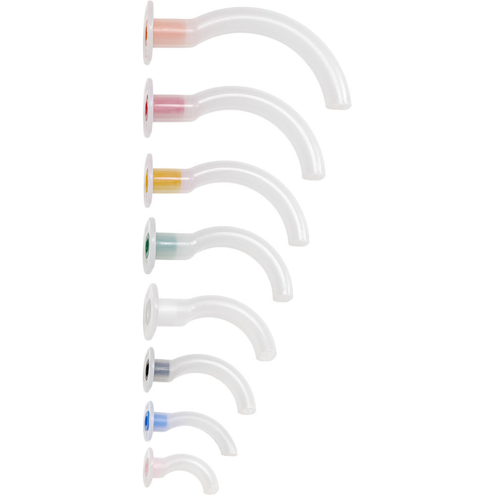 Oropharyngeal Guedel Airways, Yellow, Medium Adult, 9cm - Medex Supply