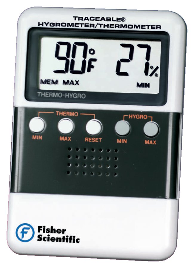 Fisher Traceable Relative Humidity/Temperature Hygrometer Meter - Medex ...