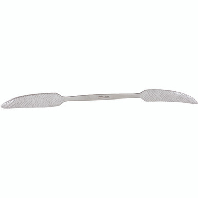 Miltex Putti Bone Rasp, 10-1/2" (26.7 Cm), Flat Ends, One Side Curved ...