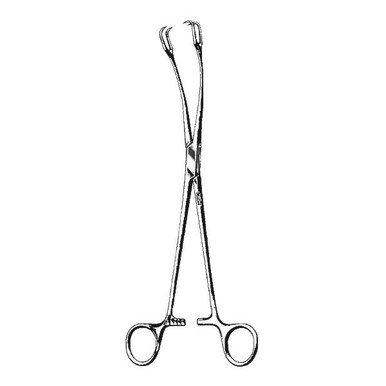 Miltex Schroeder Uterine Vulsellum Forceps, 10" (25.4 Cm), Curved ...