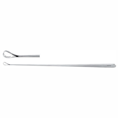 Miltex Heaney Uterine Biopsy Curette, 9-3/4", Serrated Loop, 30-1385 ...
