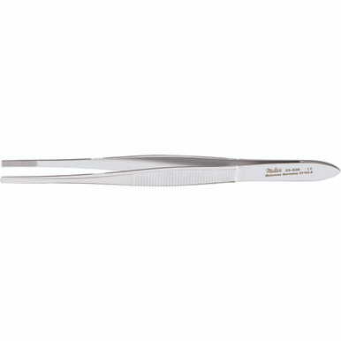 Miltex Depilatory Forceps, 5-1/4" (133mm), Serrated, Flat Square Tips ...