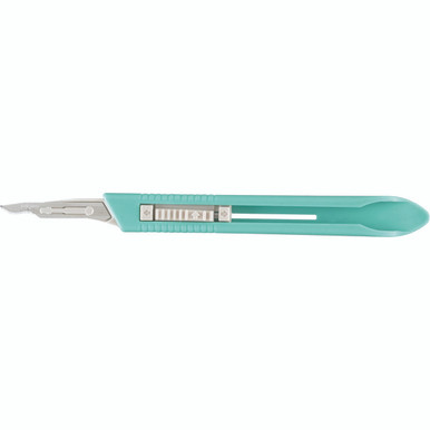 Miltex Stainless Steel Disposable Safety Scalpel, Retractable Blade ...