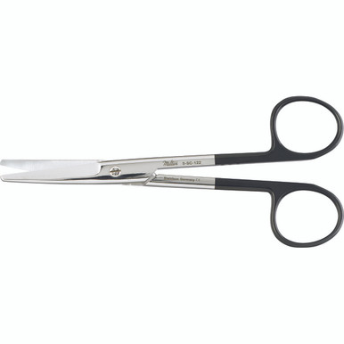 Miltex Mayo Scissors, 5-3/4" (145mm), Supercut, Curved, One Serrated ...